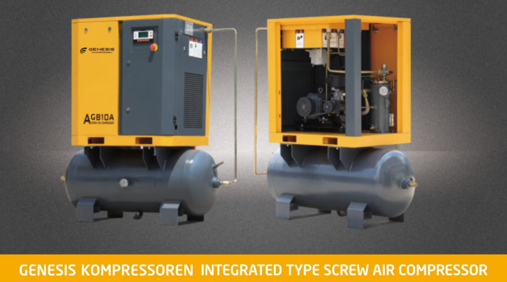 Genesis Integrated 3 in 1 Screw Air Compressor - jimservices.com.my